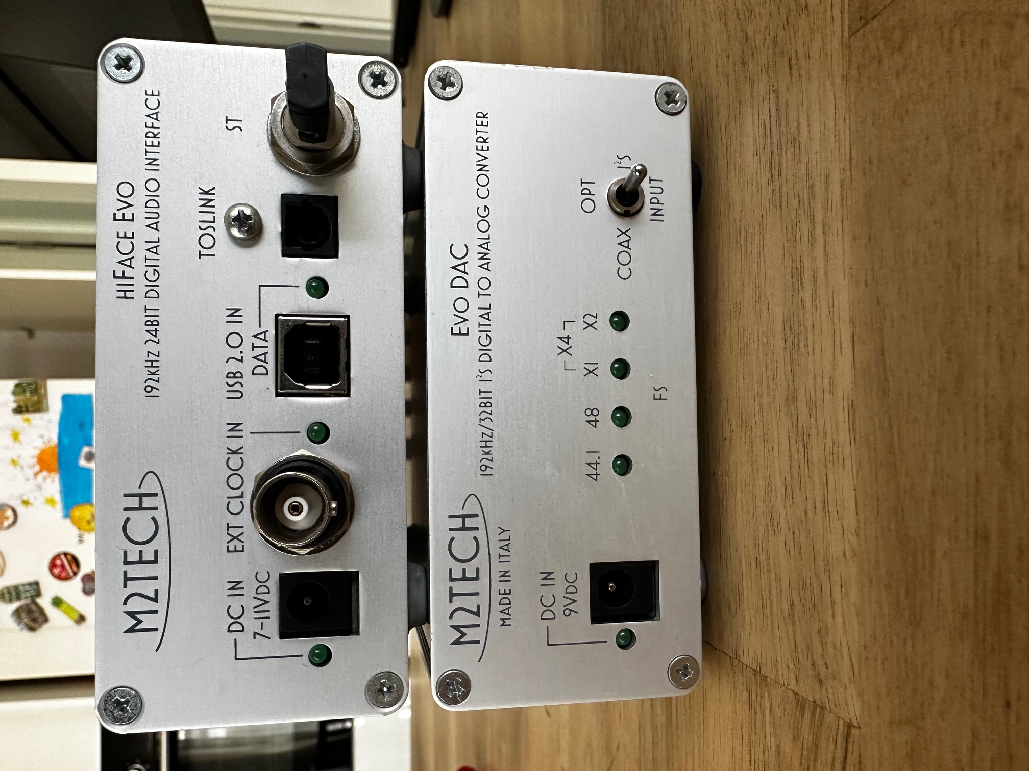 M2Tech M2 Tech Hiface Evo ve M2 Tech Evo DAC 192 / 32 M2 Tech Hiface ...