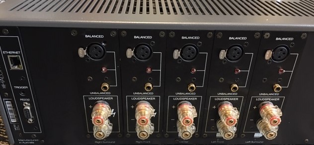 Halcro Amplifiers MC 50 Halcro Mc 50 5 kanal power
