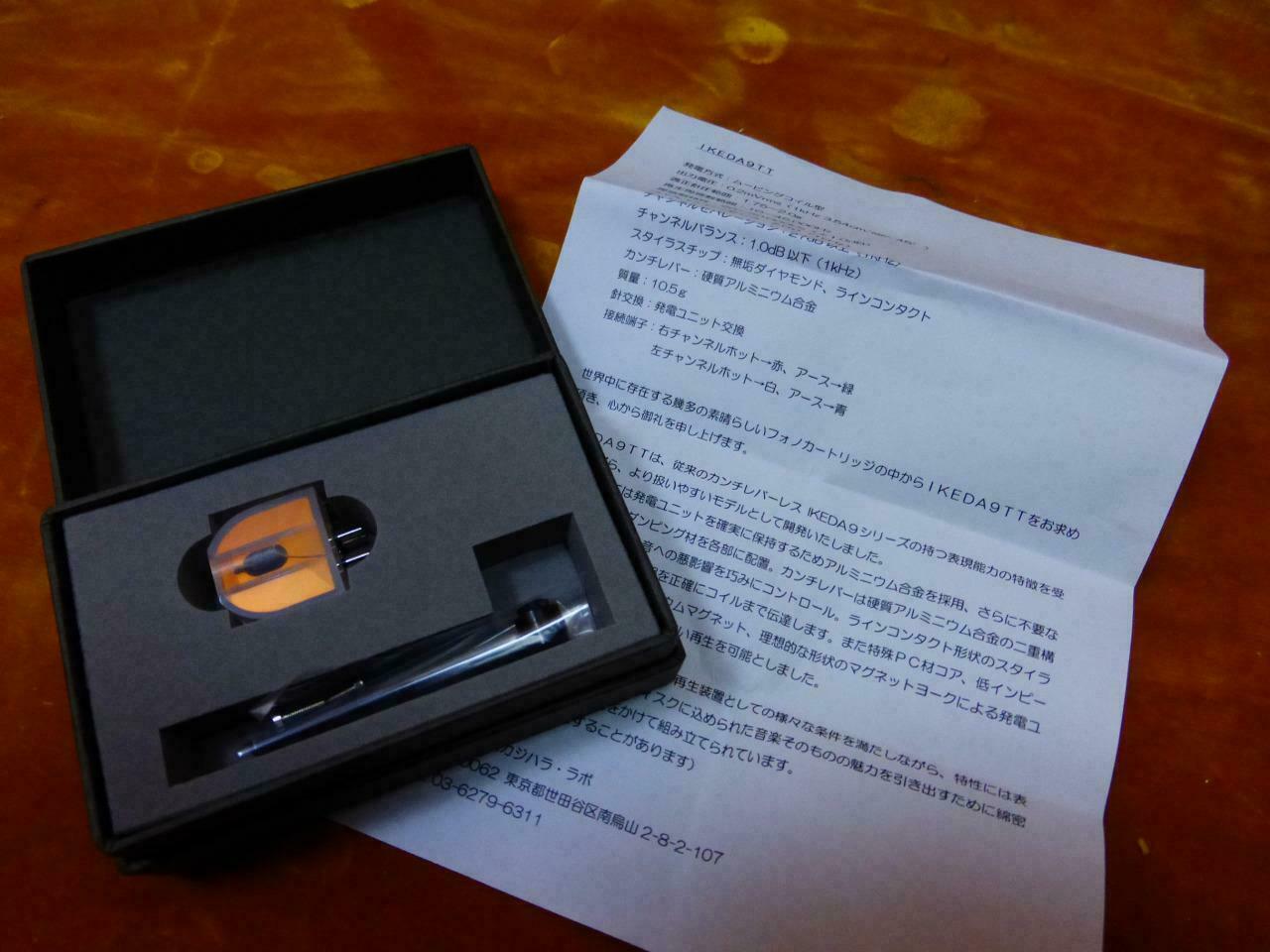 Ikeda 9TT New Unused Moving Coil Cartridge IKEDA 9TT New Unused Moving ...