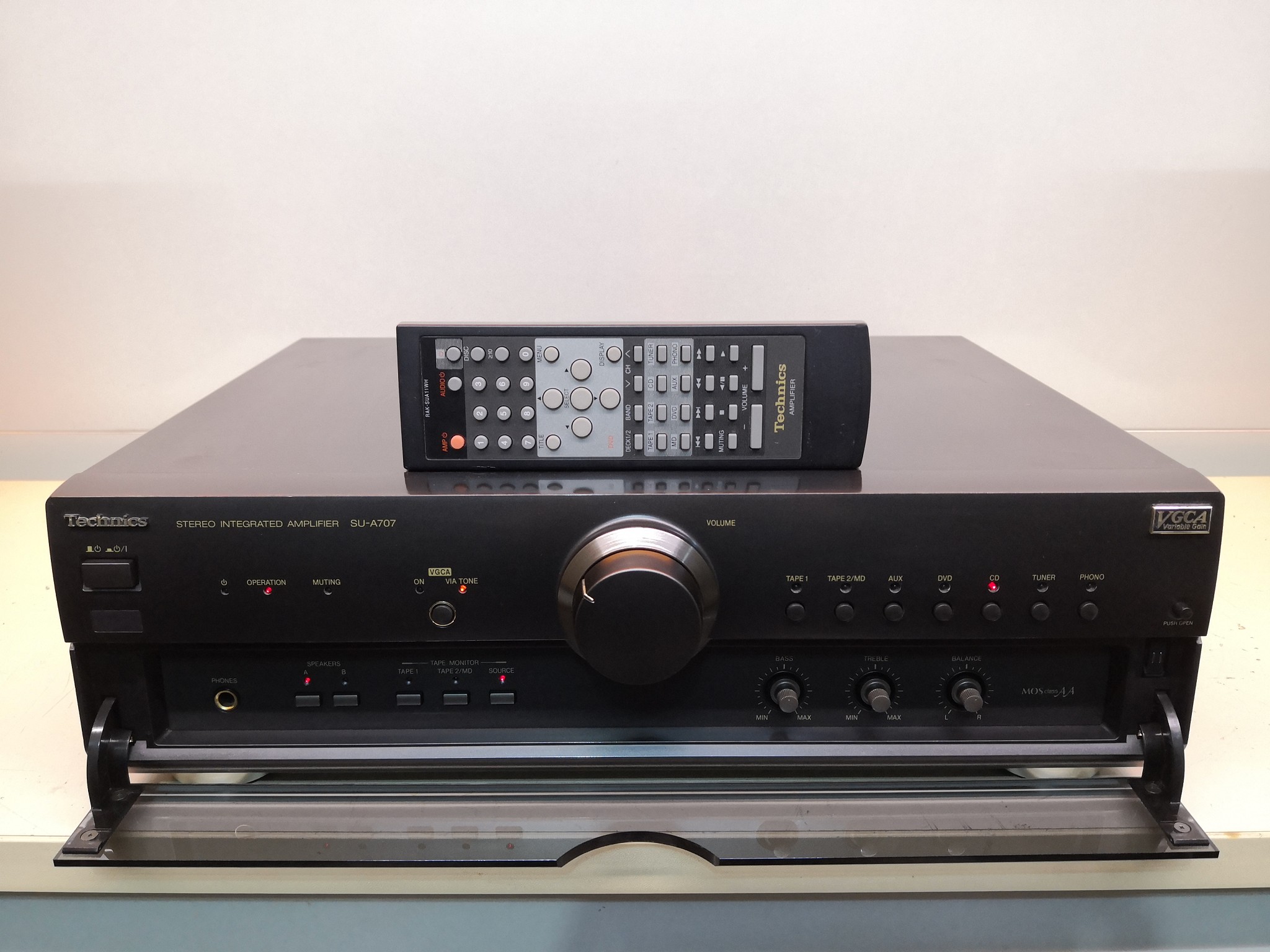 Technics TECHNİCS SU-A707 TECHNİCS SU-A707 STEREO AMFİ (hatasız tamirsiz)