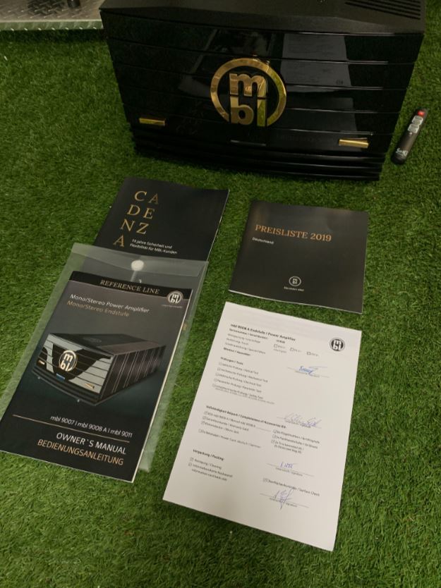 MBL Reference Line 9008 A Mono / Stereo Endstufe MBL Reference Line ...