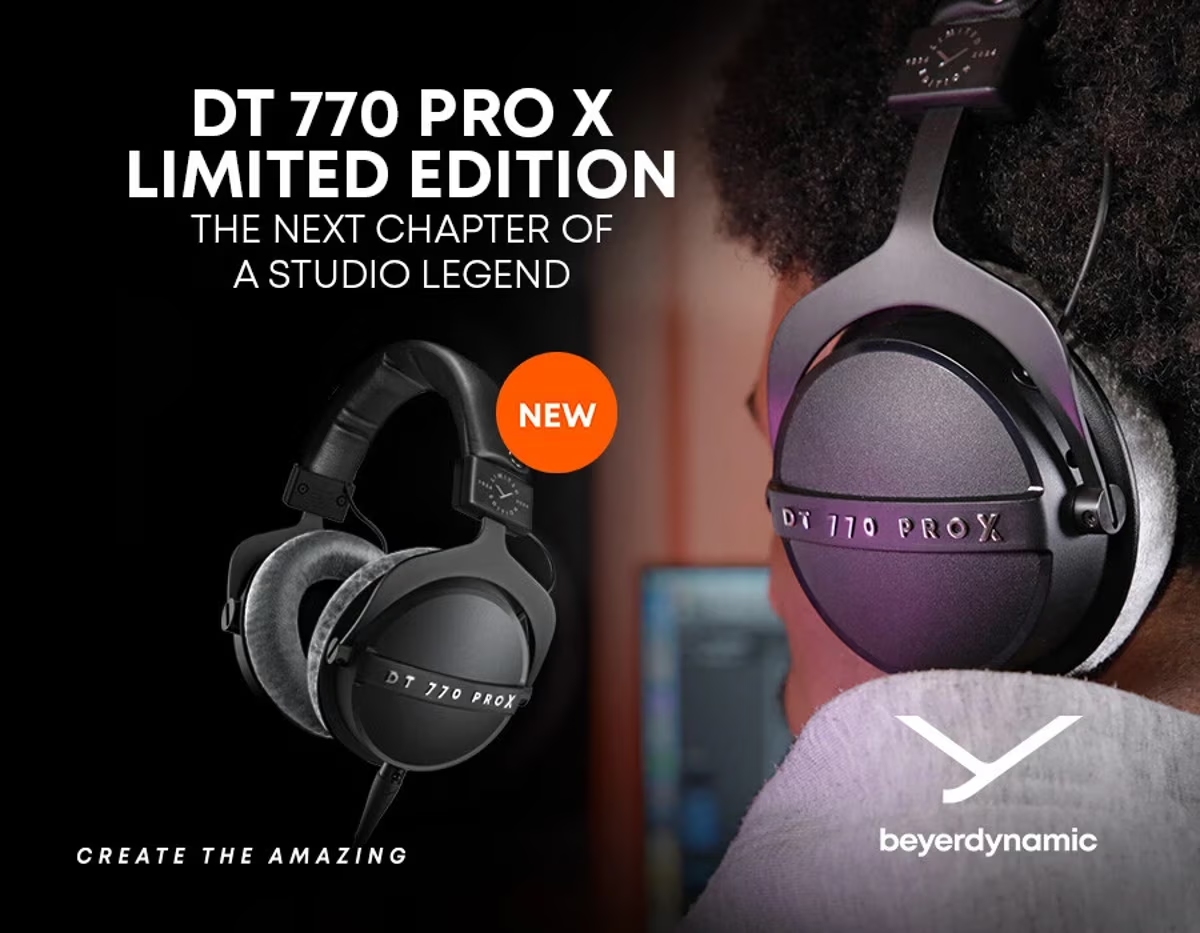 beyerdynamic presents the special model DT 770 PRO X Limited Edition at ...